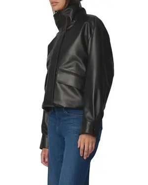 Joe's Jeans The Cohen Leather Bomber Jacket