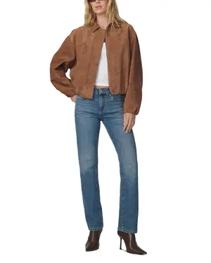Joe's Jeans The Bella Suede Bomber Jacket