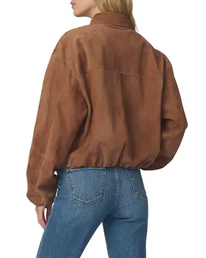 Joe's Jeans The Bella Suede Bomber Jacket