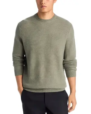 Peter Millar Autumn Crest Honeycomb Wool Blend Sweater - Fatigue