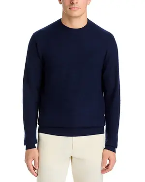 Peter Millar Autumn Crest Honeycomb Wool Blend Sweater - Navy
