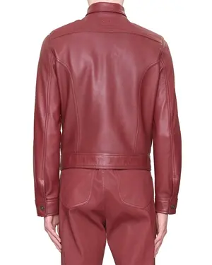 Amiri Vintage Cut Leather Jacket