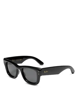 Ray-ban Wayfarer Puffer Square Sunglasses, 50mm