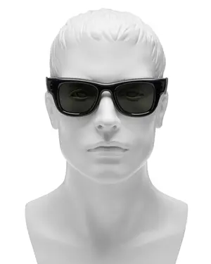 Ray-ban Wayfarer Puffer Square Sunglasses, 50mm
