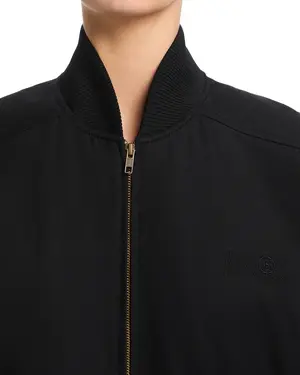 MAISON MARGIELA Zip Front Cotton Jacket