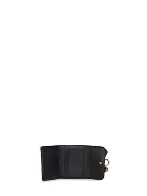 Chloé Black Alphabet Small Trifold Wallet