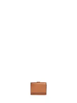 Chloé Mustang Brown Paddington Mini Tri-fold Wallet