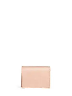 Stella McCartney Blush Pink Logo Bi-fold Wallet