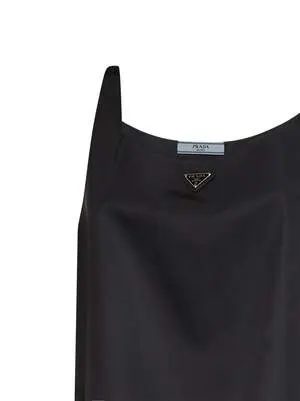 Prada Abbigliamento Black Re-nylon Top