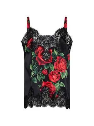 Dolce & Gabbana Scalloped Camis Tanks For Women