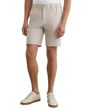 REISS Drill 9 Shorts - Stone
