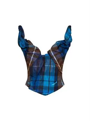 VIVIENNE WESTWOOD Buchanan" Tartan Corset - Multicolor
