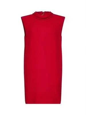 Valentino Garavani Red Cady Couture Mini Dress - Multicolor