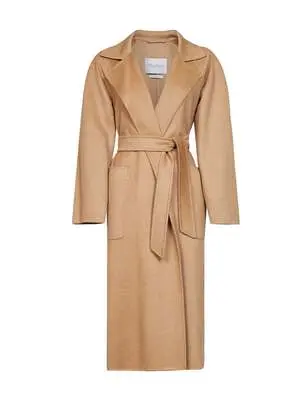 Max Mara Camel Ready Icon Coat Belted Coat