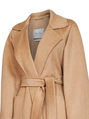 Max Mara Camel Ready Icon Coat Belted Coat