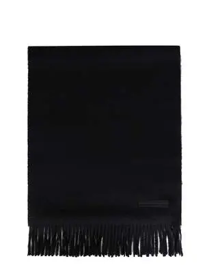 Zegna Black Oasi Cashmere Scarf - Multicolor