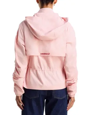 Casablanca Ruched Drawstring Windbreaker Jacket