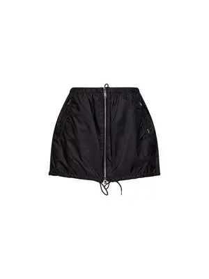 Prada Re-nylon Zip-up Mini Skirt - Multicolor