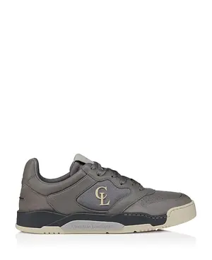 CHRISTIAN LOUBOUTIN Bsktball 1 Retro Low Sneakers - Phantom Grey