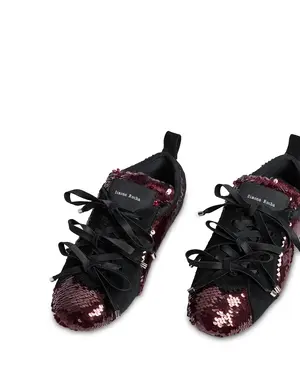 Simone Rocha Ballerina Grip Sequined Sneakers