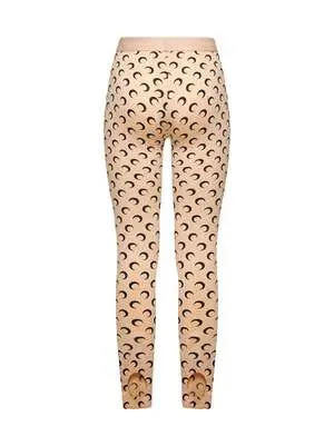MARINE SERRE Crescent Moon Lycra Leggings