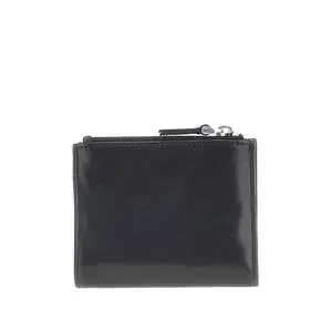 AMI Paris Leather Bi-fold Voulez-vous Wallet