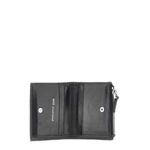 AMI Paris Leather Bi-fold Voulez-vous Wallet