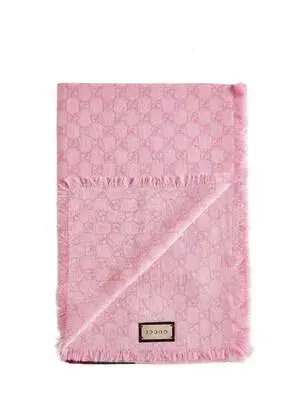 Gucci Gg Wool Scarf
