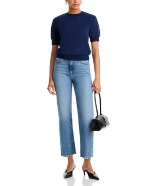 Paige Queenie Cotton Short Sleeve Sweatshirt