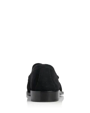 Dries Van Noten Suede Loafers - Black
