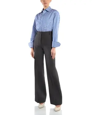 Victoria Beckham Cotton Pocket Detail Shirt
