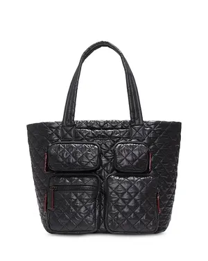 Mz Wallace Mz Wallace Medium Metro Travel Tote Black