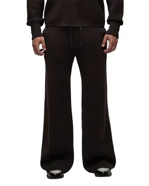 Hudson Jeans Flare Leg Cotton Blend Foldout 32 Pants - Motor
