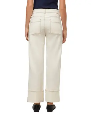 Fifteen Twenty Tracey Cotton Blend Patch Pocket Cuffed Jeans