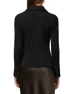 Fifteen Twenty Lana Drape Front Top