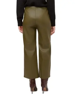 Fifteen Twenty Faux Leather Cropped Pants