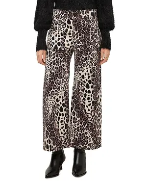 Fifteen Twenty Rylee Cotton Blend Printed Cropped Pants