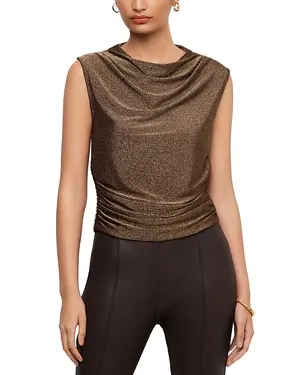 Fifteen Twenty Paige Sleeveless Shirred Top