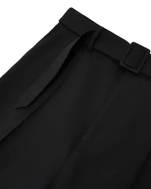 REISS Peshi Sliding Buckle Belt Trousers