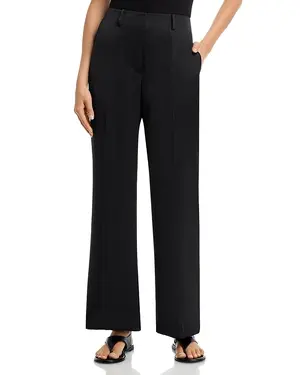Theory Mid Rise Satin Pants