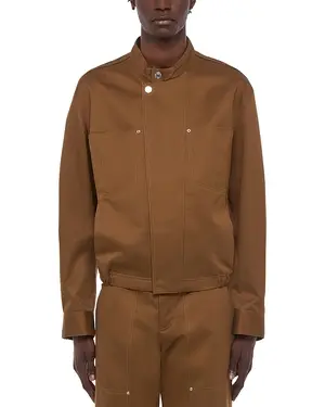 Helmut Lang Cotton Moto Pocket Trucker Jacket