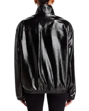 COURREGES Vinyl Track Jacket
