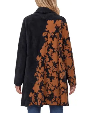 LIVERPOOL Shawl Collar Open Front Sweater Coat