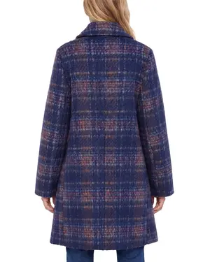 LIVERPOOL Raglan Sleeve Button Front Swing Coat