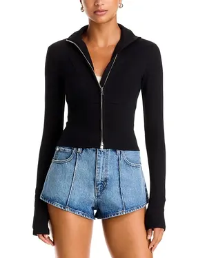 GUIZIO Eloise Zip Front Jacket