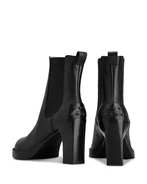 TOD'S Leather Chelsea Boots