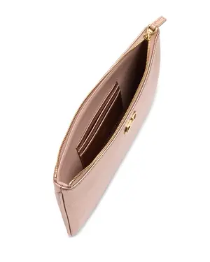 Valentino Garavani Vlogo Medium Leather Pouch