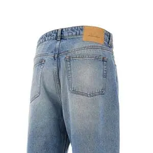 AMI Paris Large Fit Five-pocket Jeans