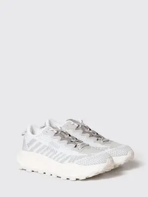 Miu Miu Technical Fabric Lace-up Sneakers - Gray