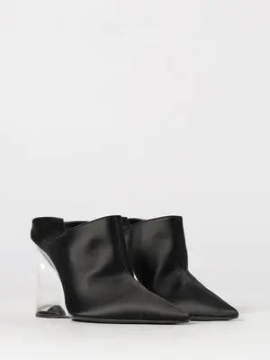 Alaïa Heeled Wedge Mules - Black